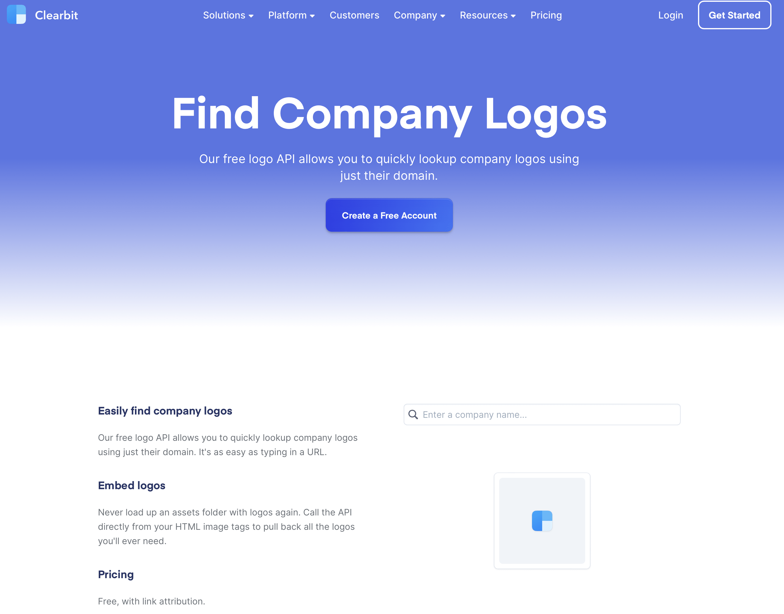 Trouver le logo d'une entreprise - GEDEONWEB